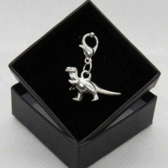 Hand Crafted | Jewelry | Clip On T Rex Dino Charms Planner Zipper ...